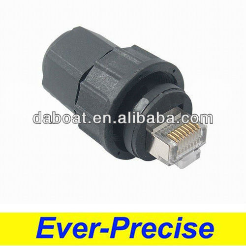 Ip67 Rj45 Panel Mount Waterproof Connector Cap, High Quality Ip67 Rj45 Panel Mount Waterproof ...