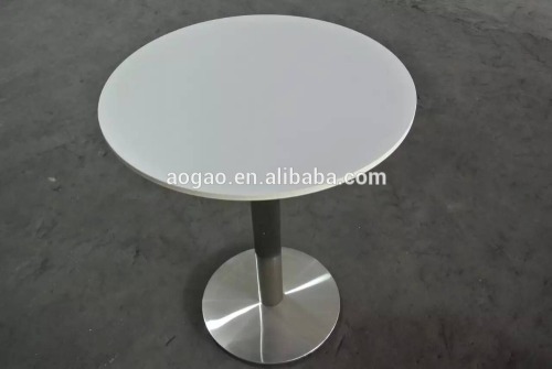 White Hpl Compact Laminate Folding Aluminum Table, High Quality White ...