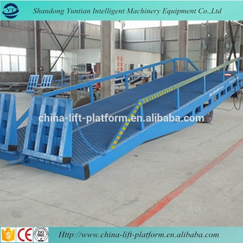 10t Hydraulic Mobile Forklift Container Loading Ramps, High Quality 10t ...