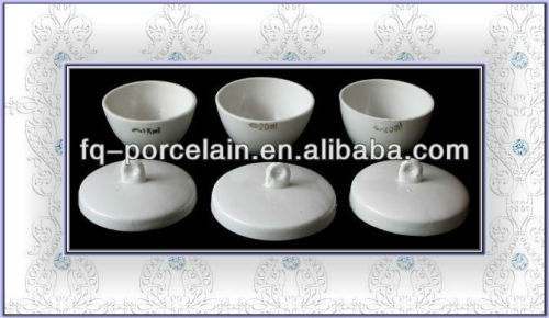 2013 Various Sizes Of Porcelain Crucibles, Low Wall With Lid, High ...