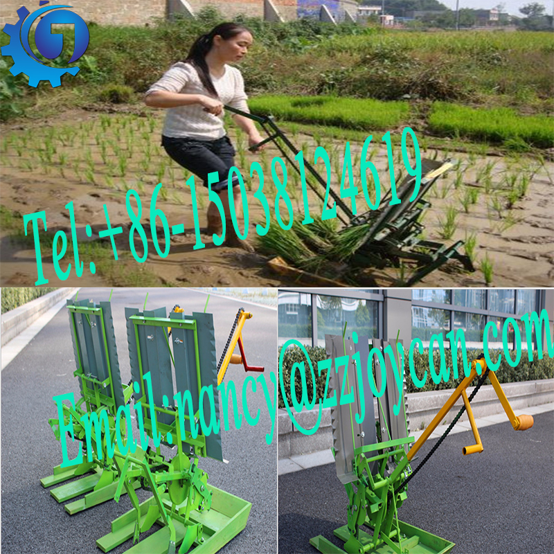 Hand Cranked Rice Patty Seedling Planting Manual Rice Transplanter ...