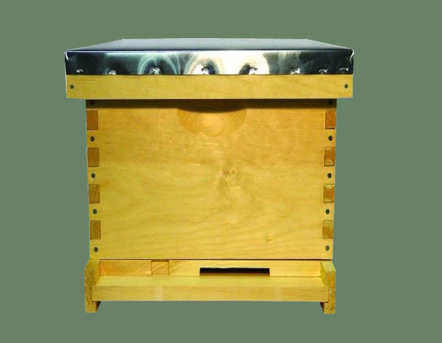 Wooden Langstroth Beehive With 10 Frames Or Can Customized Bee Hive Box ...