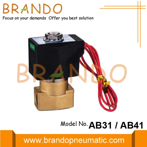 AB31 AB41 Series CKD Type Brass Solenoid Valve China Manufacturers ...