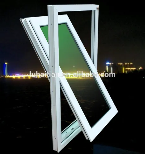 Modern Home Upvc Middle Hung Windows Pvc Windows, High Quality Modern ...