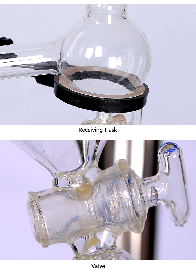 Reaktor Kondenser Refluks Kaca Tunggal Vakum Kimia, berkualiti tinggi ...