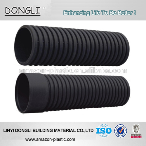 Sn4 800mm Hdpe Plastic Corrugated Drain Pipe Hdpe Culvert Pipe, High ...