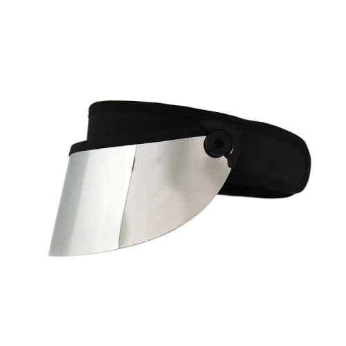 Champagne Gold Face Shield Women Sun Visor Hat, High Quality Champagne ...