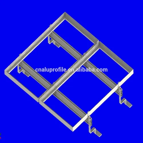 T Slot Anodized Solar Panel Mounting System For Pitched Roof, High ...