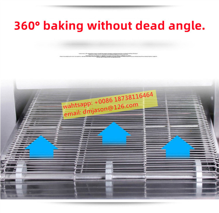 Countertop Conveyor Belt Pizza Oven: Electric 12 Inch Commercial Pizza ...