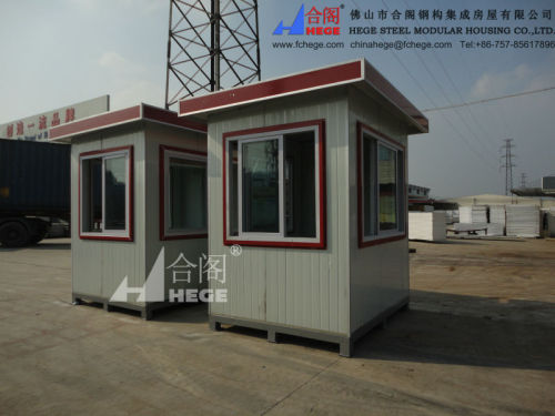 Prefabricated Security House,sentry Box, High Quality Prefabricated ...