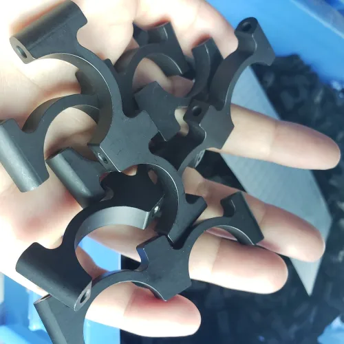 Aluminum Cnc Tube Clamp 16mm Od Free Anodizing, High Quality Aluminum ...