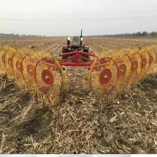 Traction Rotary Hay Rake For Tractor: Pto-driven 3 Point Hydraulic ...