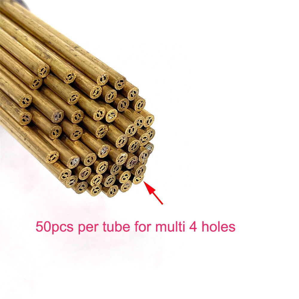 Wedm Brass Electrode Tube With Multiple Holes For Drilling Machines ...