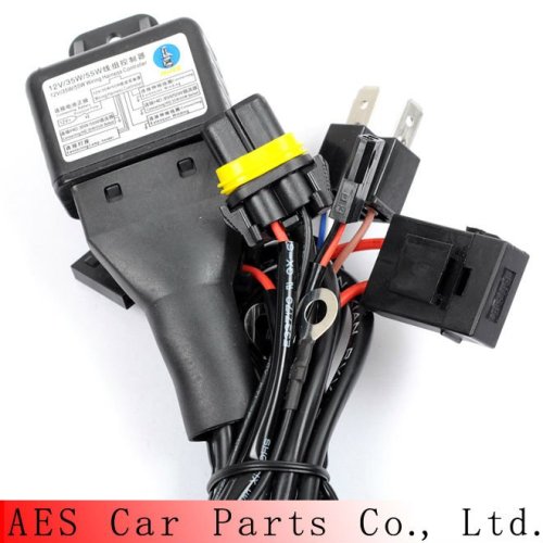 Car Headlight Retrofit Projector Bixenon H4 Harness, Projector ...