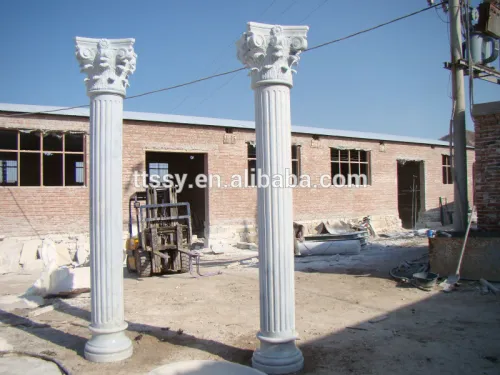 White Marble Pillars Factory, High Quality White Marble Pillars Factory ...