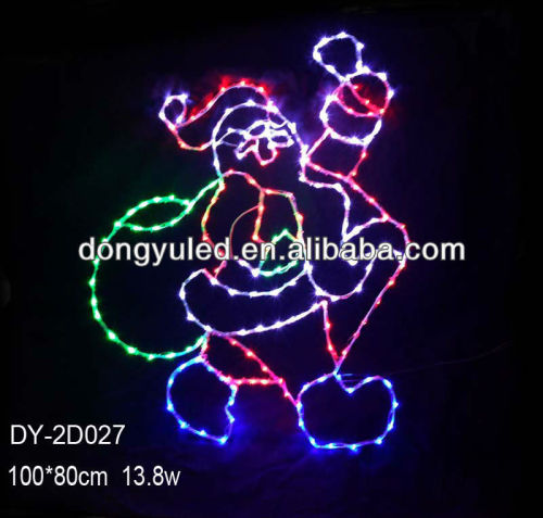 Dongyu Lighting Factory Underselling Led 2d Father Christmas Model ...