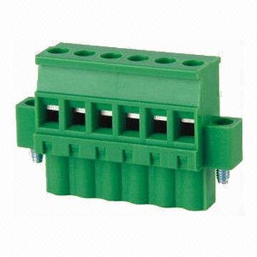 Pcb Pluggable Terminal Block Connector With 10a Rated Current, High ...