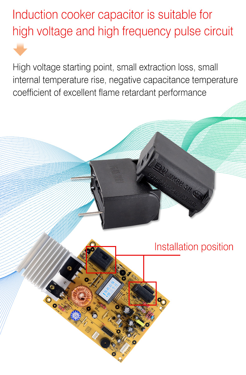 5uf Plug-in Electric Capacitor For Induction Cooker - Sunchonglic High ...