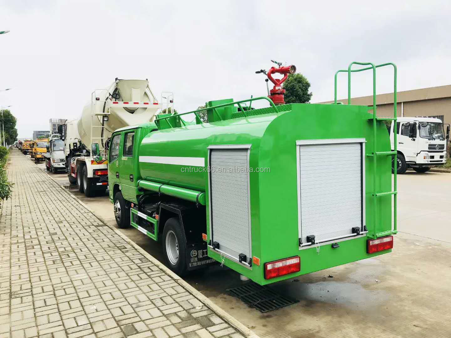 Rhd/lhd Dongfeng Brand Double Row Cab 5000l New Fire Water Truck, High ...