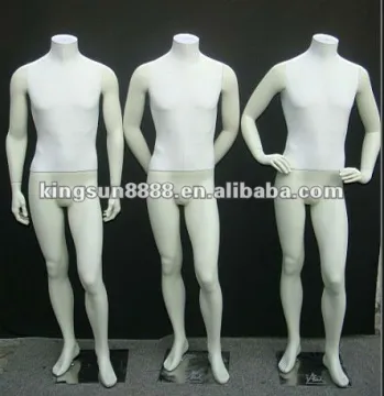Headless Male Mannequin, Full Body And Standing, Various Colors Are Available, High Quality ...