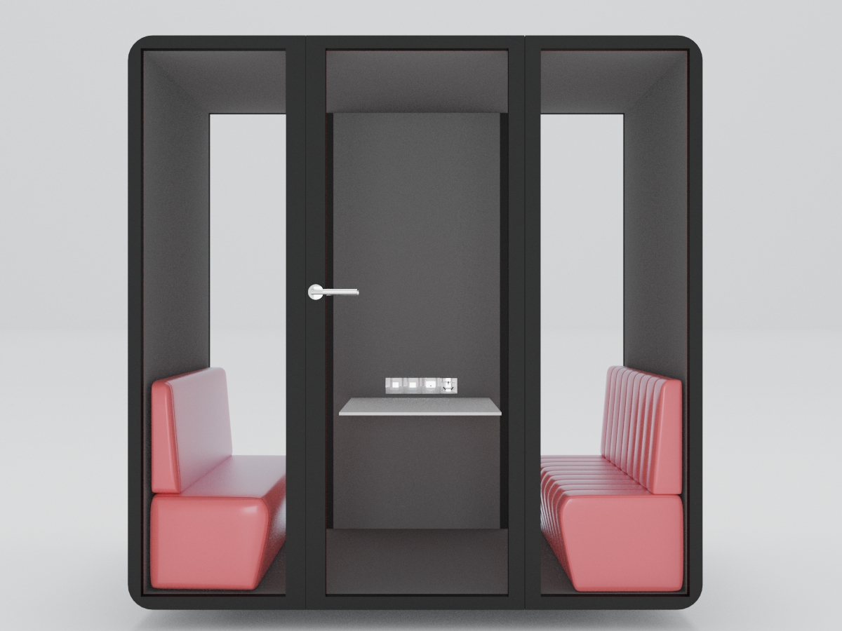 Hot Sales Office Phone Booth Double Soundproof Booth, High Quality Hot ...