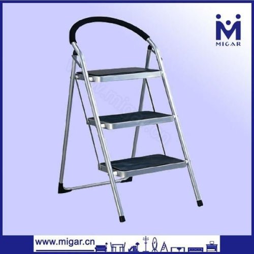 3 Steps Steel Folding Ladder With Tuv-gs Certificate Mgl-7077c, High ...