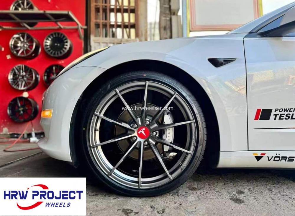 Tesla Model 3 Monoblock forged wheels custom design