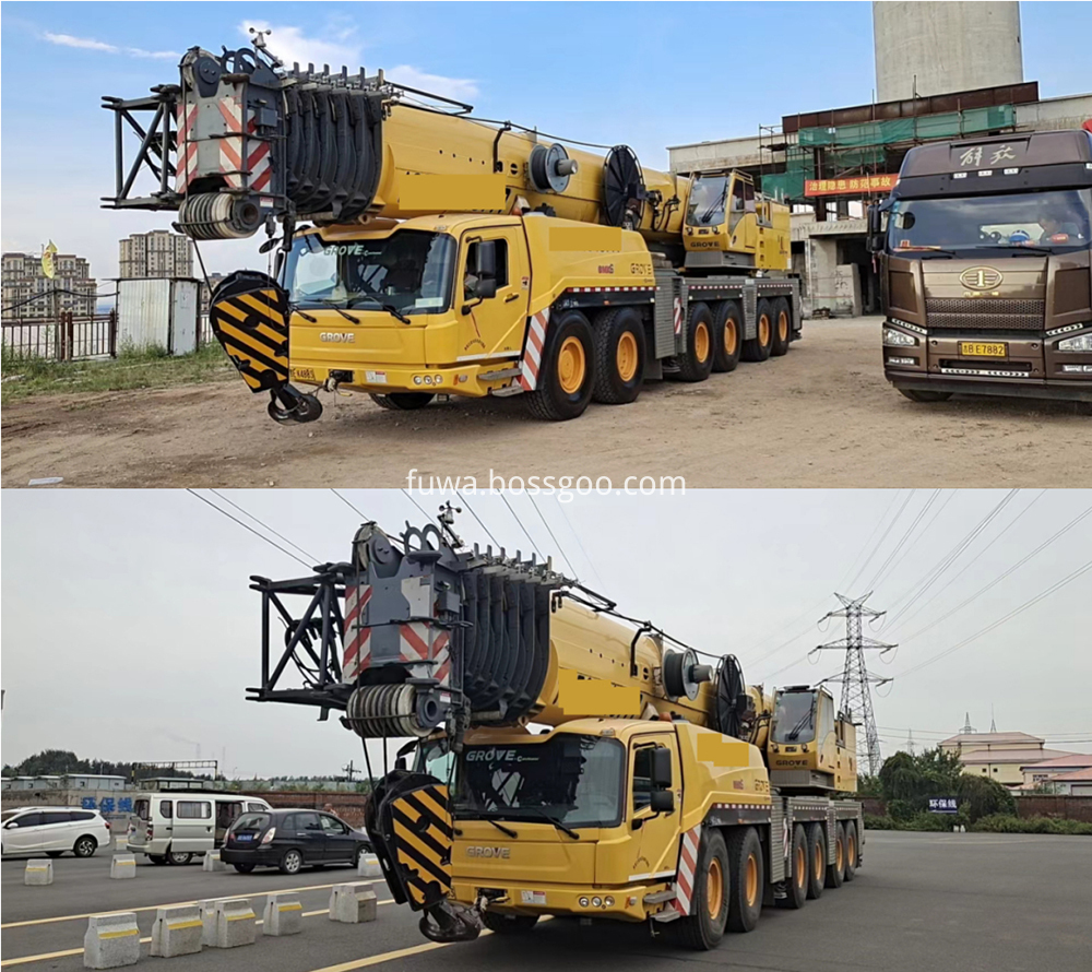 ใช้ Grove Brand 300t Mobile Crane ลดราคา คุณภาพสูง ใช้ Grove Brand 300t ...