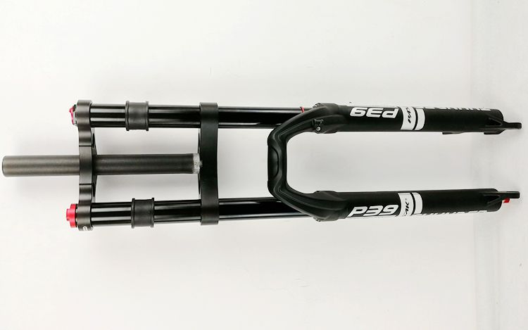 Pasak Mtb Bike Double Shoulder Suspension Front Fork Black Tube Gas ...
