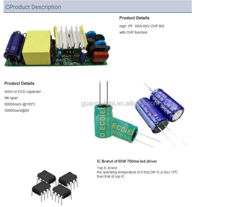 Bis Approved Waterproof Ip65 Led Driver 1500ma 50w, High Quality Bis ...