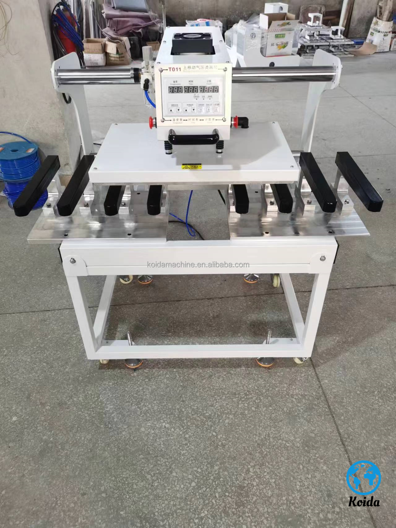 Sliding Pneumatic Plate Double Station Bonding Machine For Jelly ...