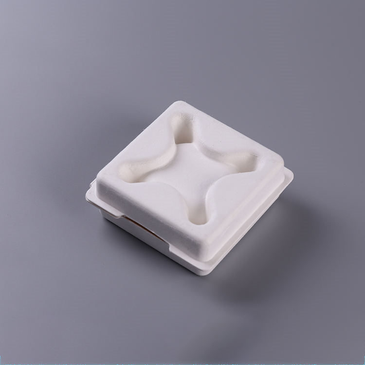 Biodegradable Molded Pulp Clamshell Box Packaging Chocolate, High ...