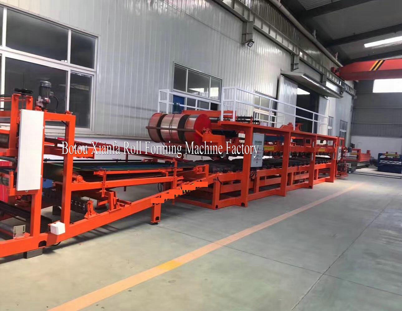 Composite Wall Sandwich Panel Roll Forming Machine China Manufacturers ...