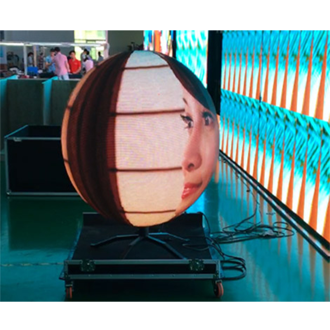 จอแสดงผล Led ทรงกลม P5 Led Ball คุณภาพสูง จอแสดงผล Led ทรงกลม P5 Led ...