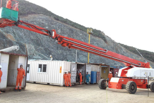 32 Meters,4wd,telescopic Boom Lift, High Quality 32 Meters,4wd ...