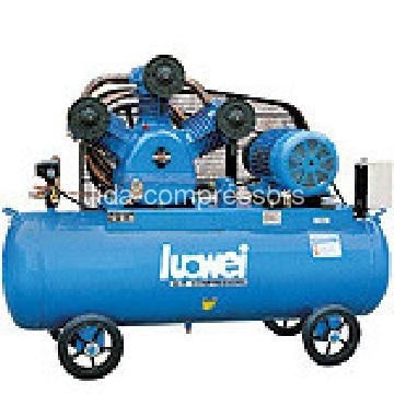 Belt Driven Piston One-stage Air Cooled Mobile Air Compressor W-1.25/8, High Quality Belt Driven ...