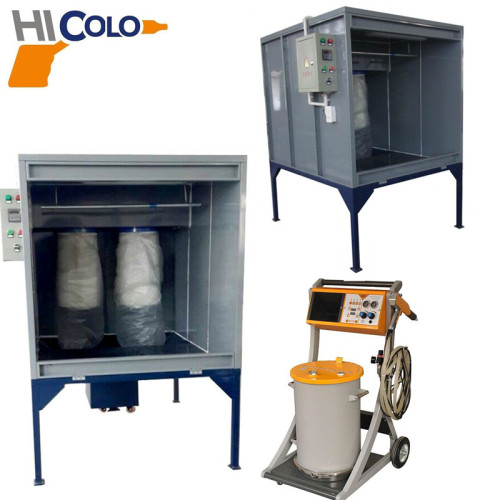 Manual Powder Spray Booth For Car/bike Parts, High Quality Manual ...