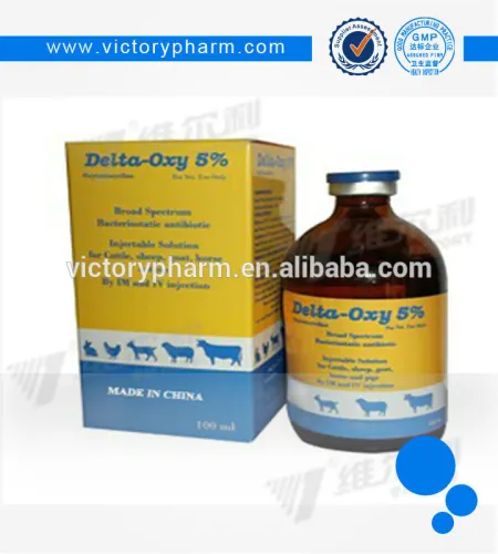 Oxy Oxytetracycline Injection Cattle Cow Calves 50ml 100ml, High ...