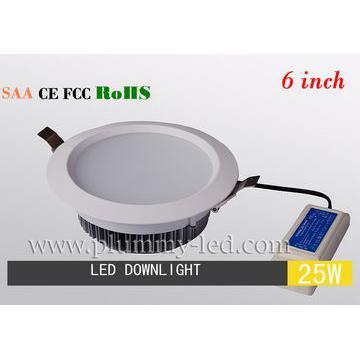 6 Inch 25w Led Downlight, High Quality 6 Inch 25w Led Downlight on ...