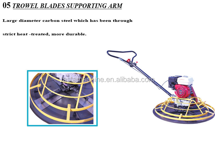 Fwt40 Concrete Finishing Machine Mini Concrete Power Trowel, High ...