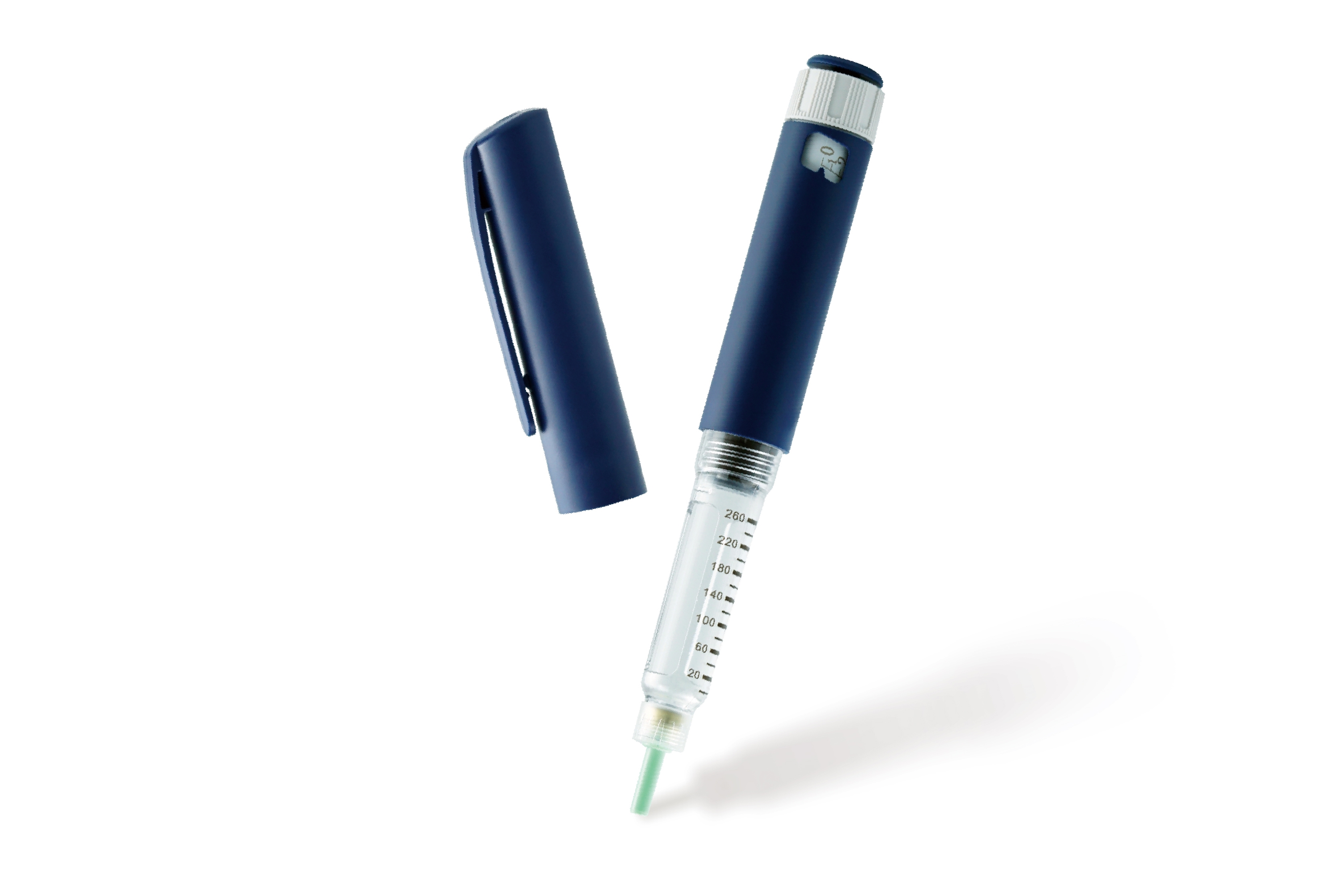 NEST 60IU Boxed Reusable Pen Injector Small Window Design for Infusion ...