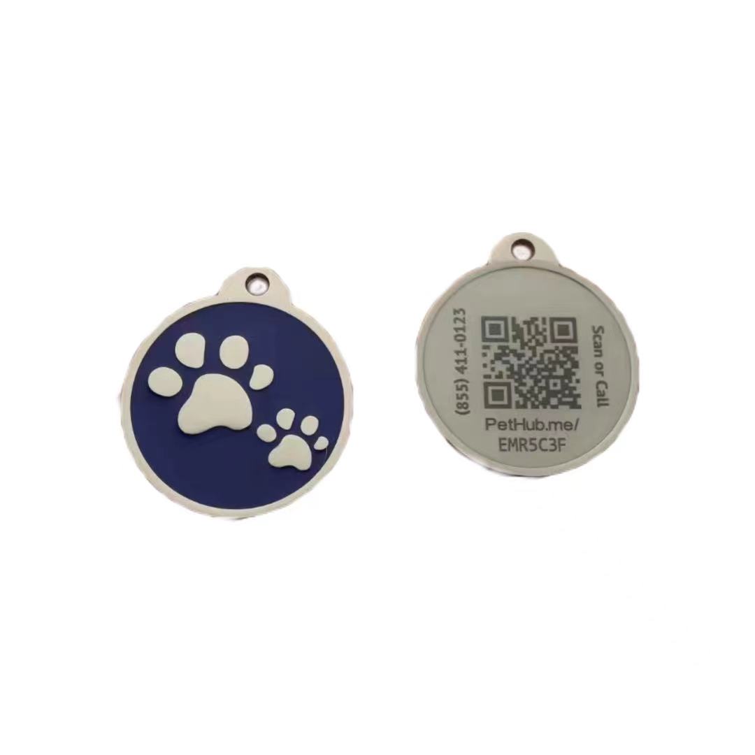 Nfc Qr Code Pet Id Collar Tags, High Quality Nfc Qr Code Pet Id Collar ...