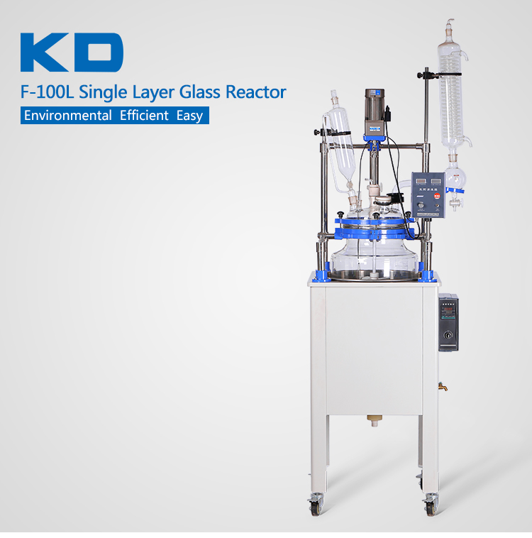 Big Chemical Lab Single Layer Glass Reactor, Bossgoo.com의 고품질 Big ...