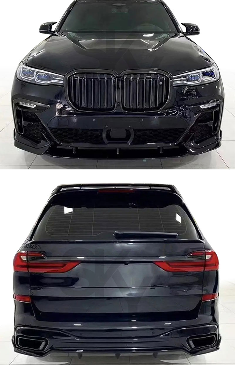 Dark Shadow Edition Samurai Body Kit For Bmw X7 G07, High Quality Dark ...