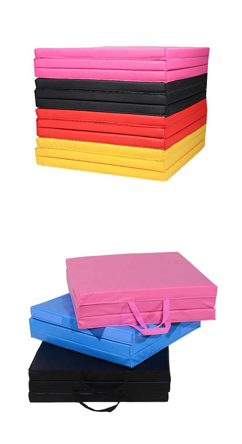 Kids Trifold Foam Gymnastic Landing Mat For Exercise And Tumbling, High ...