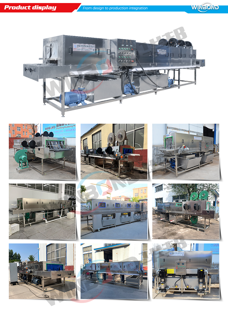 High Pressure Industrial Automatic Pallet Washer With Blower, High ...