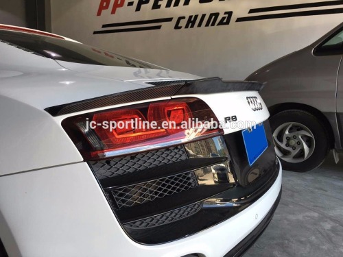Auto Small Carbon Fiber Rear Spoiler For Audi R8 V8 V10, High Quality ...