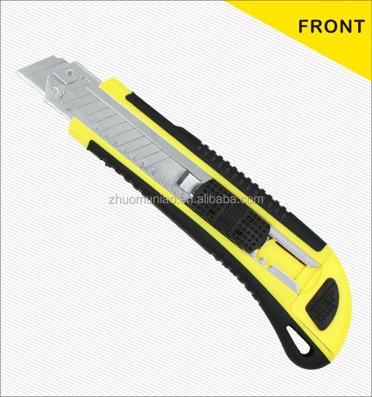 Auto Loading Utility Knife Custom Plastic Utility Knife With 3 Blades ...