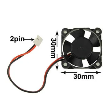 2-pin Vga Card Cooling Fan With 30mm Screw Distance, Oem Orders ...