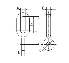 Galvanized Ball Eye Link, High Quality Galvanized Ball Eye Link on ...